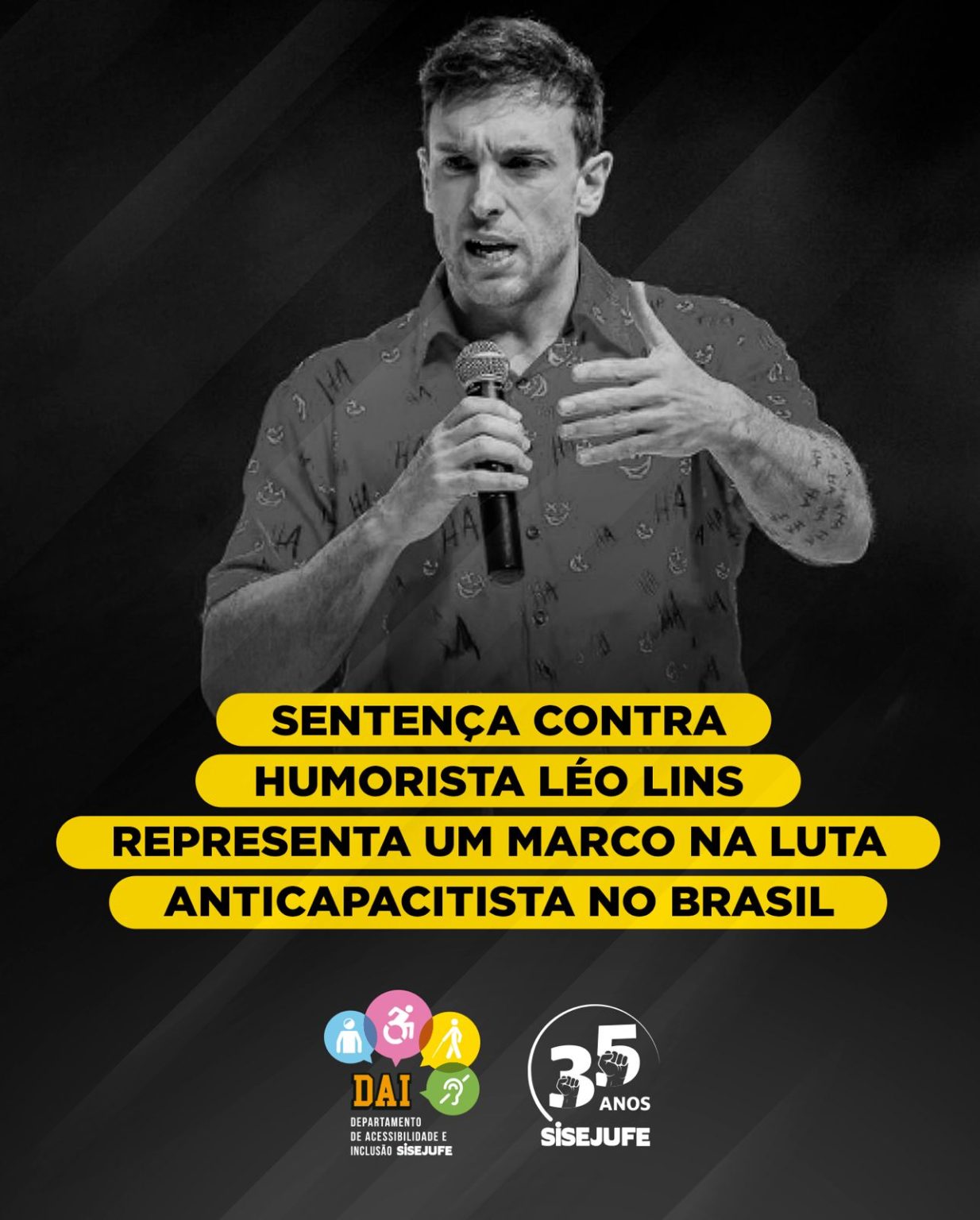 Sentença contra humorista Léo Lins representa um marco na luta ...