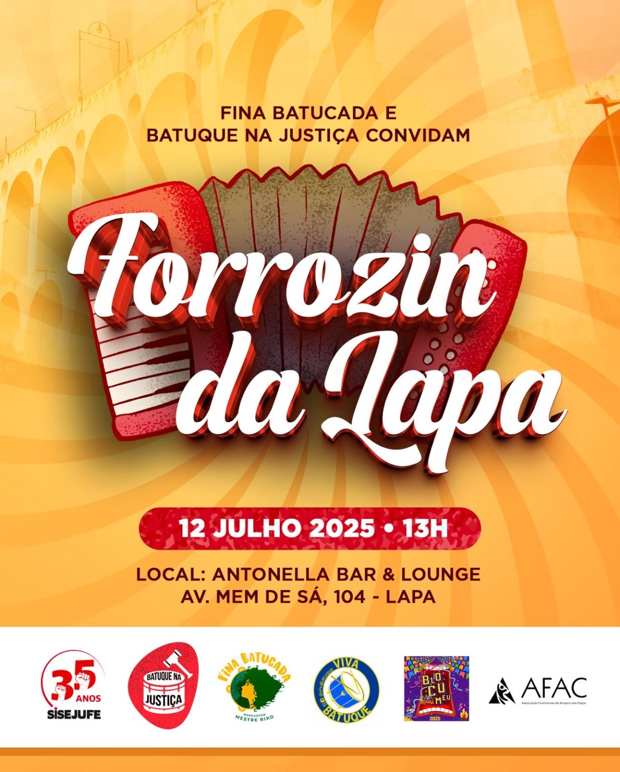 Batuque na Justiça já tem nova data de apresentação - SISEJUFE